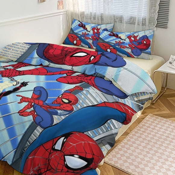 Spiderman Queen Bedding Set