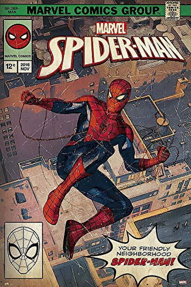 Spider Man Comic Book Cover Poster, Size 24x36 (Spider-Man) - Walmart.com
