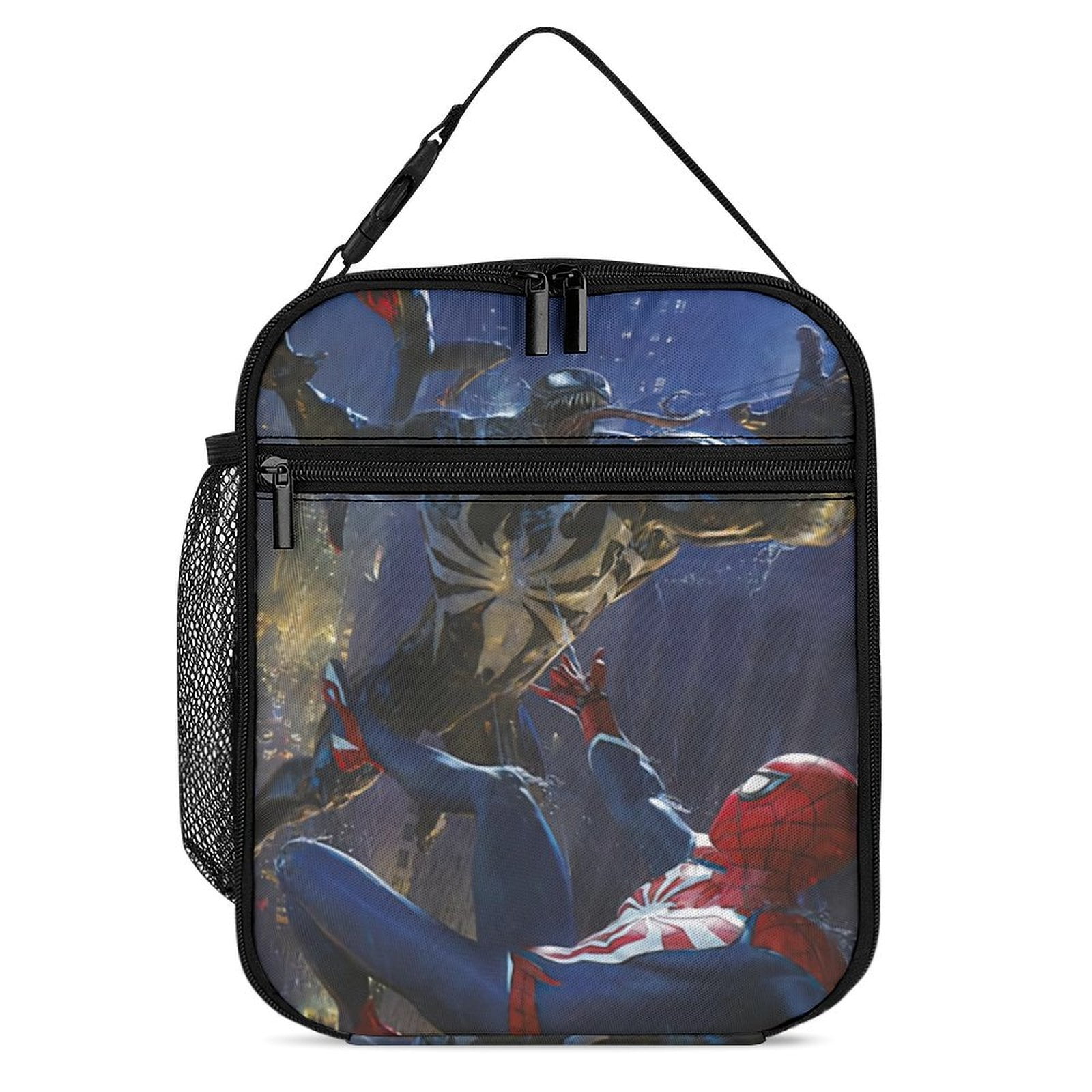 Spider-Man Comic Poster Spidey Vs Venom Insulated Lunch Boxes for Women ...