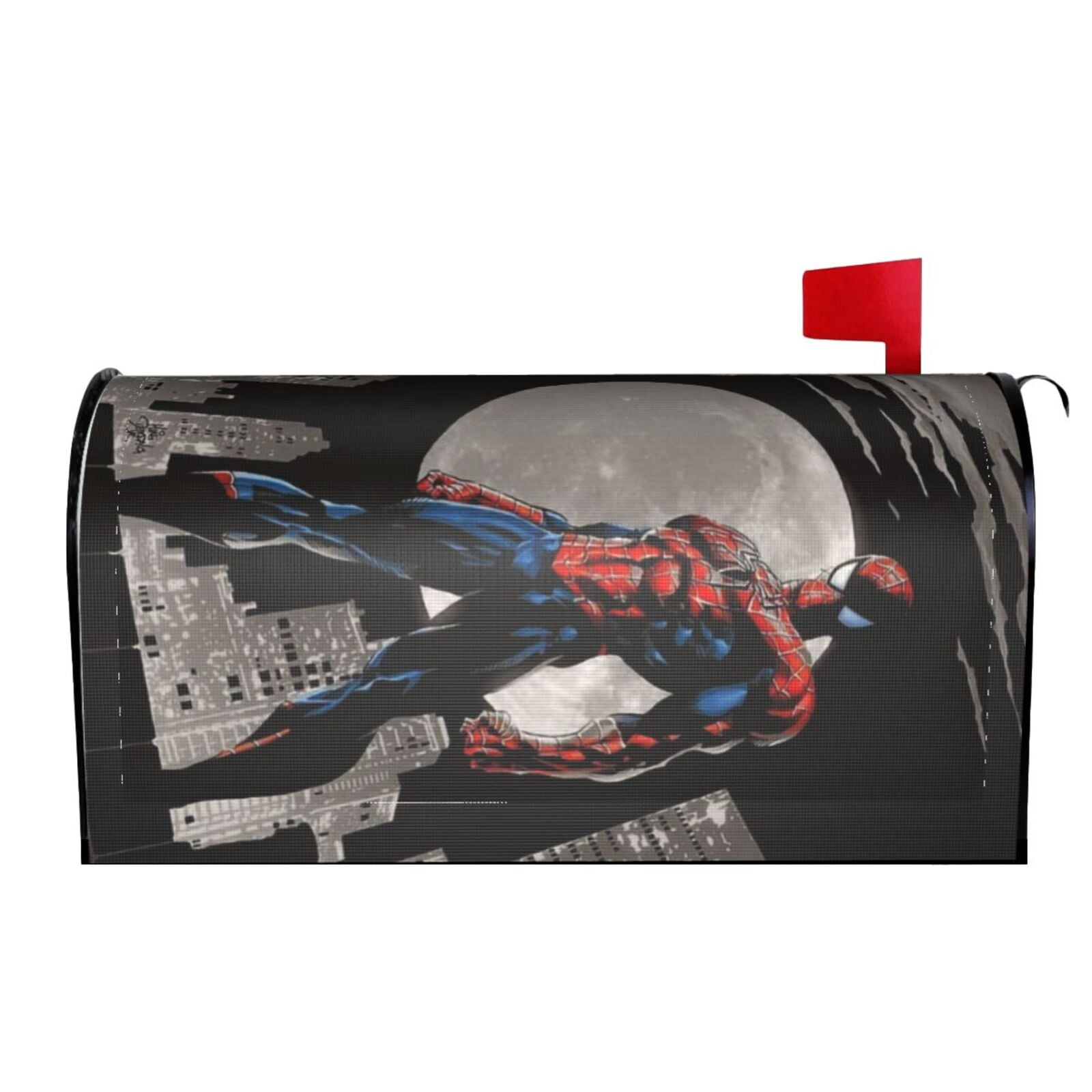 Spider-Man Cool Cartoon Character Mailbox Cover Magnetic Standard Size ...