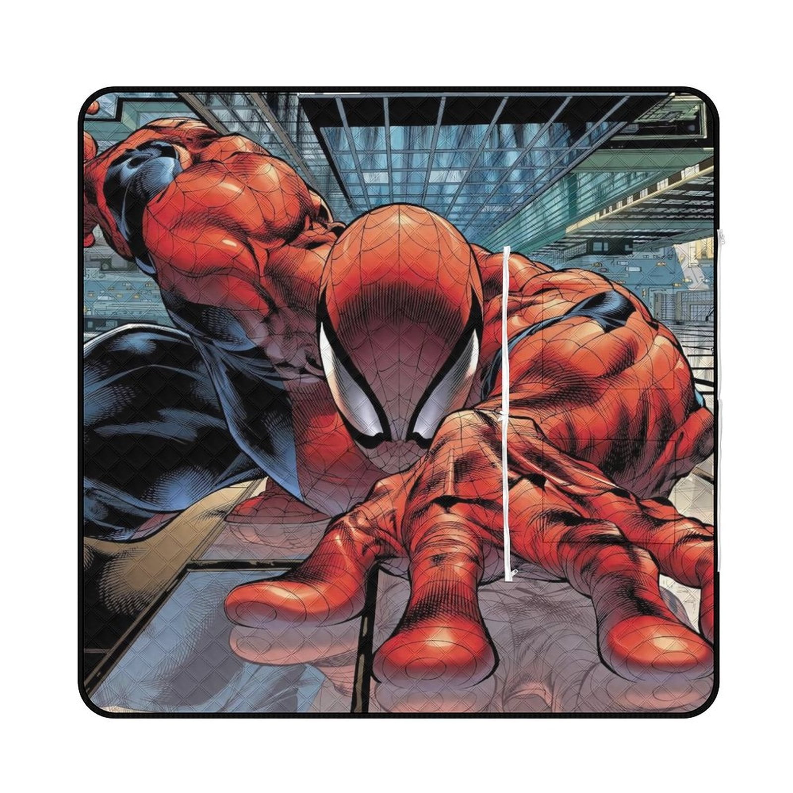 Spider-Man Crawler Picnic Blanket Outdoor Extra Large Picnic Mat 59"X59" Camping Blanket Beach ...
