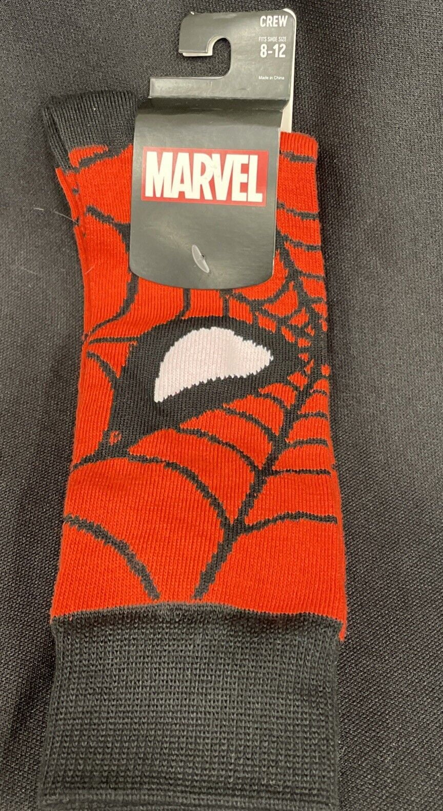 Marvel Spider Man Red Cosplay Red Crew Socks Unisex - Walmart.com