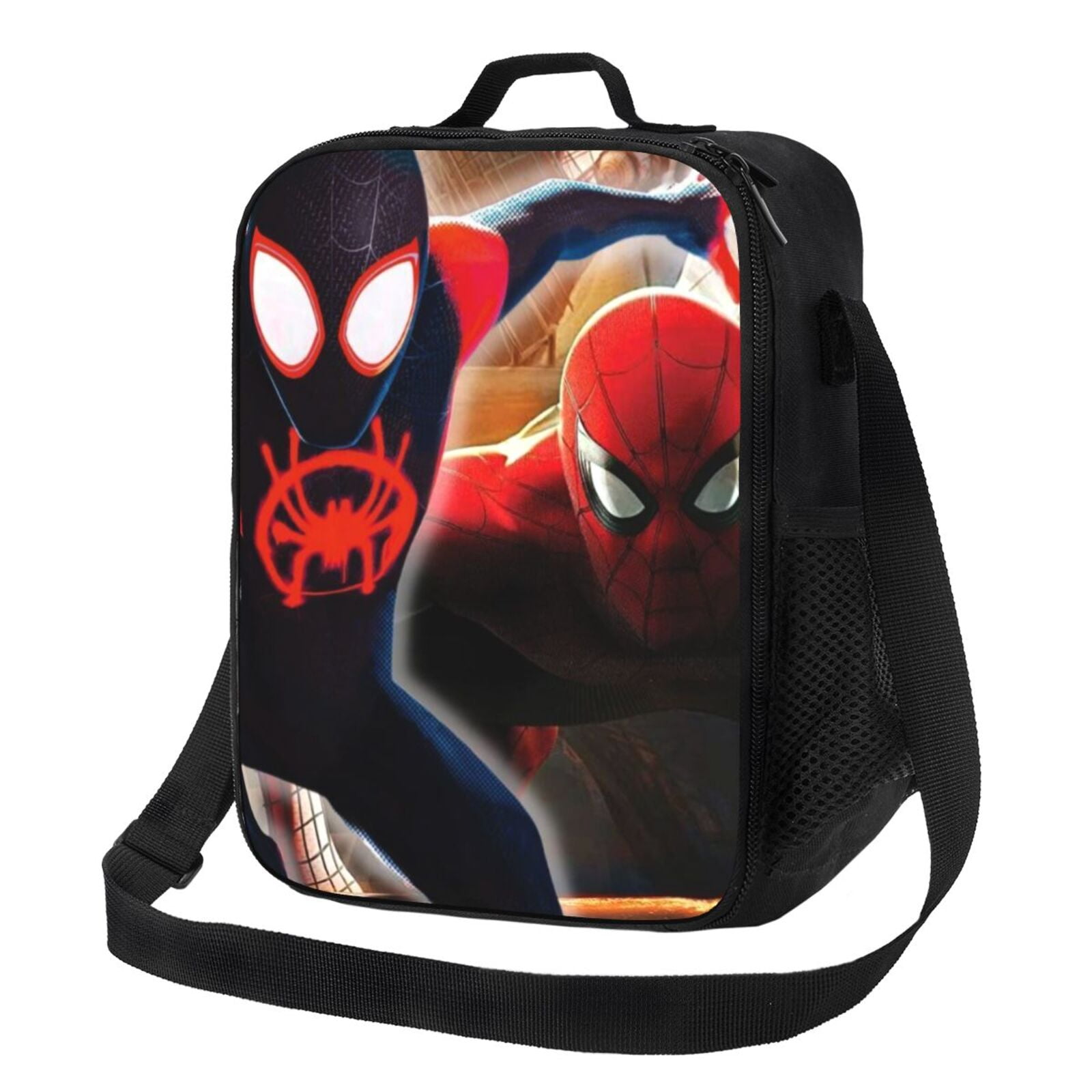 Spider-Man Crossbody Lunch Bag Portable Leakproof Reusable Insulated ...