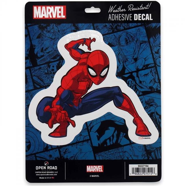 Spider-Man Crouching Car Decal - Walmart.com