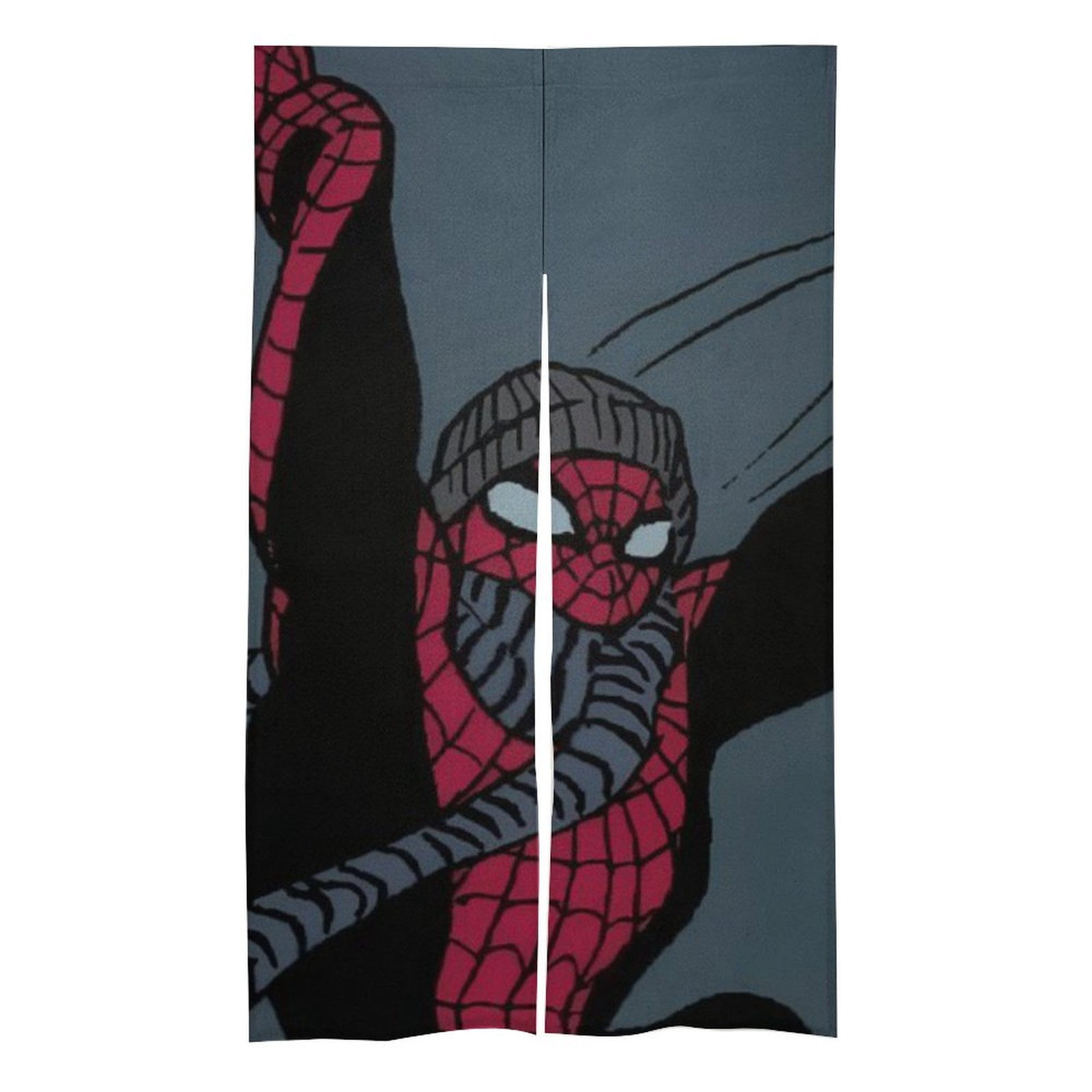 Spider Man Curtain for Doorway Curtain Splice Privacy Window Treatments ...