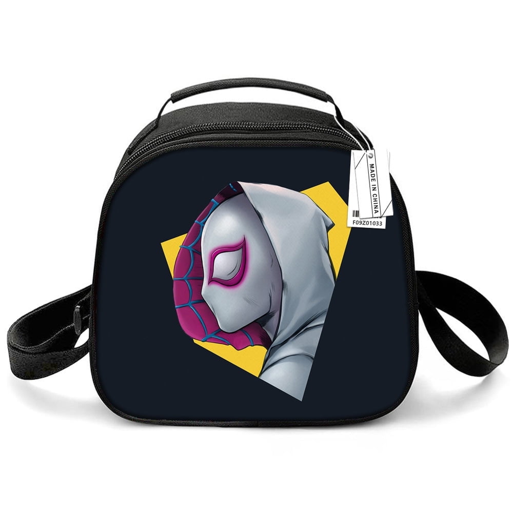 Spider-Man Deadpool Anime Lunch Bag & Lunch Box for Men Women Teens ...