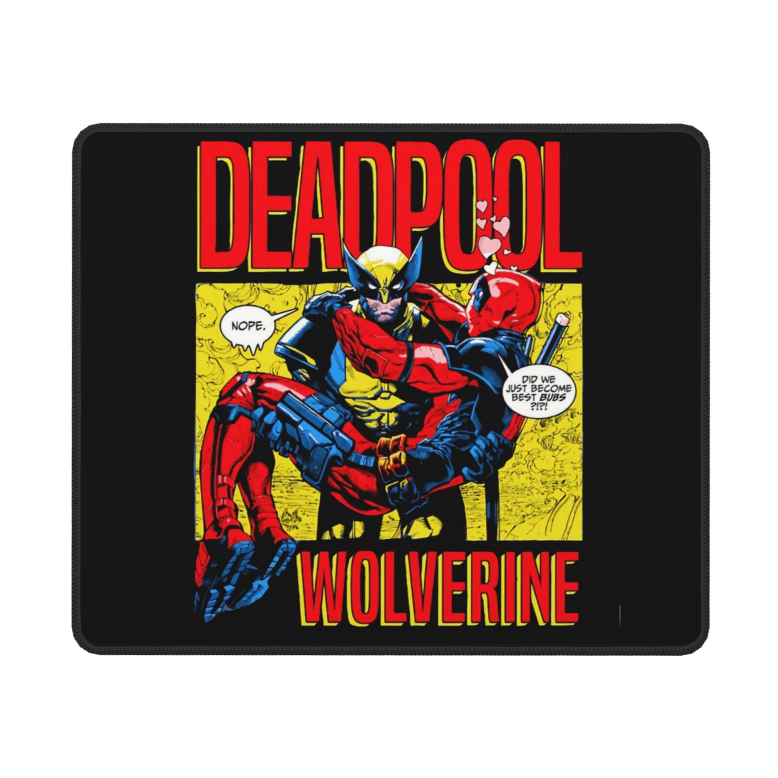 Spider-Man Deadpool Nope.Wolverine Mouse Pad,Office Computer Mouse Pad ...