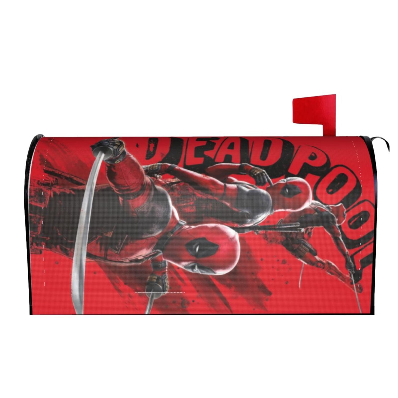 Spider-Man Deadpool & Wolverine Cartoon Character Mailbox Cover ...