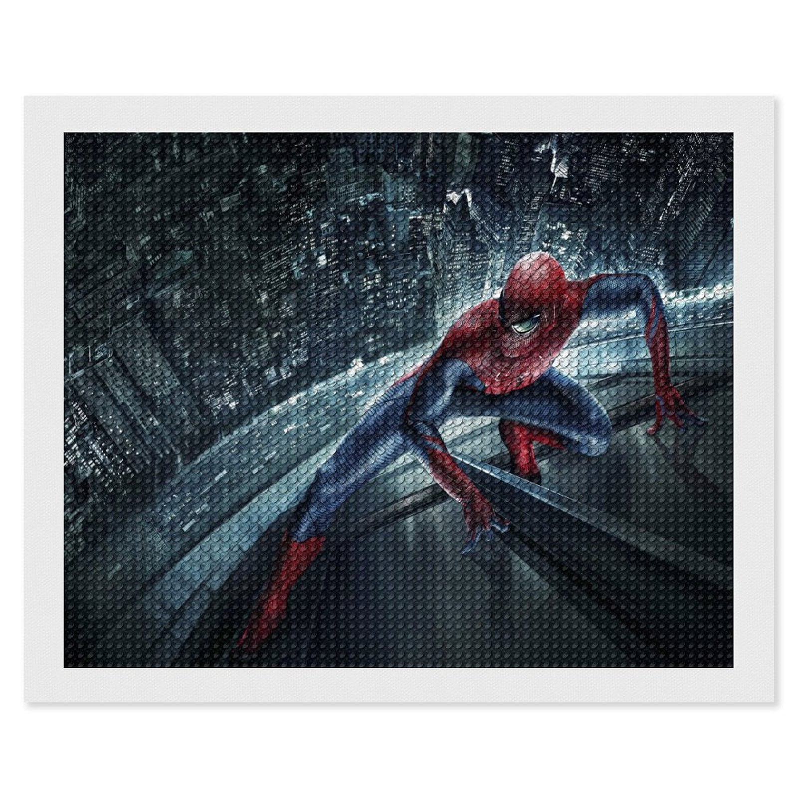 Spider-man Diamond Art Painting Kits For Adults, Full Drill Diamond