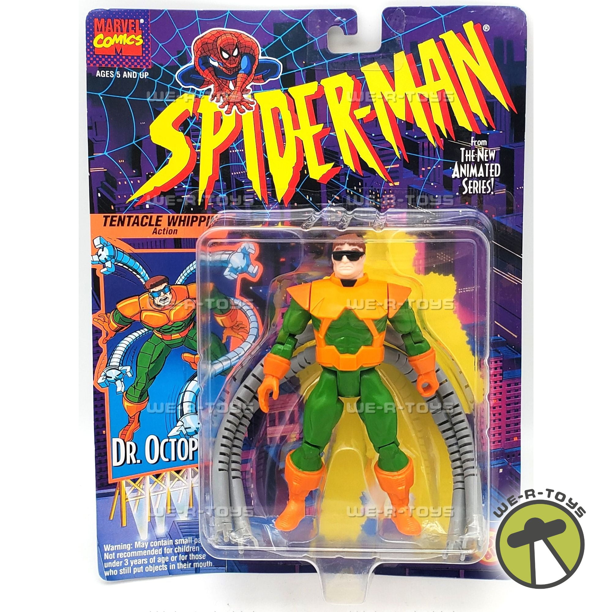 Spider-Man Dr. Octopus Action Figure Tentacle Whipping Action 1994 ...