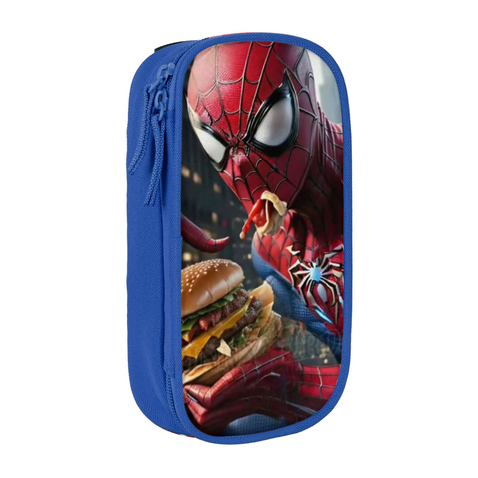 Spider-Man Eating Burger Pencil Case,Pencil Pouch,Pencil Case Pouch ...