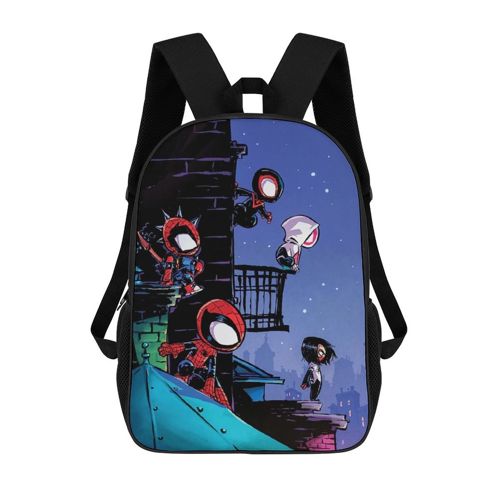 Spider-Man Edge of Spiderverse Backpack Travel Bag for Men & Women ...