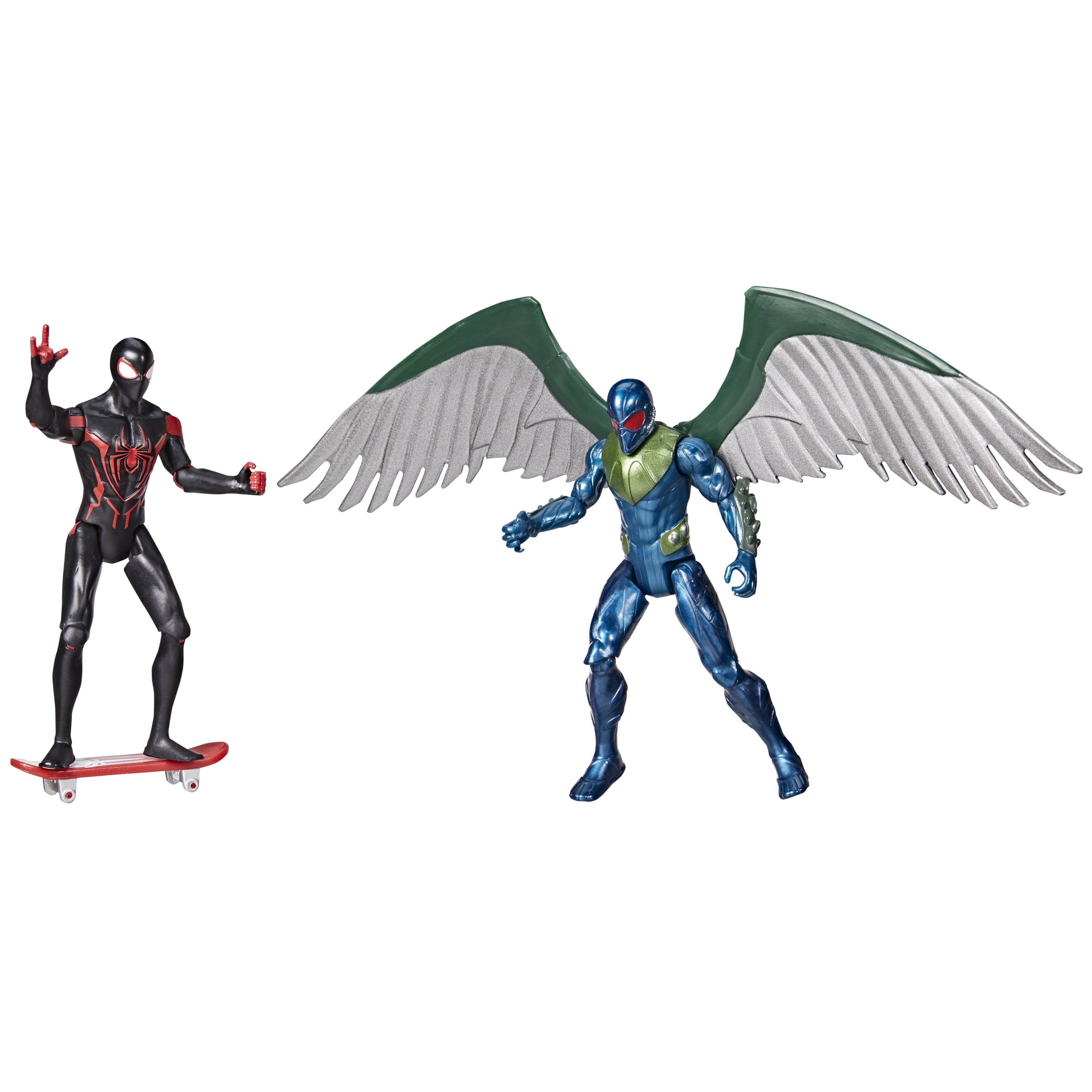 Spider-Man Epic Hero Series Miles Morales Vs Marvel’s Vulture Action ...