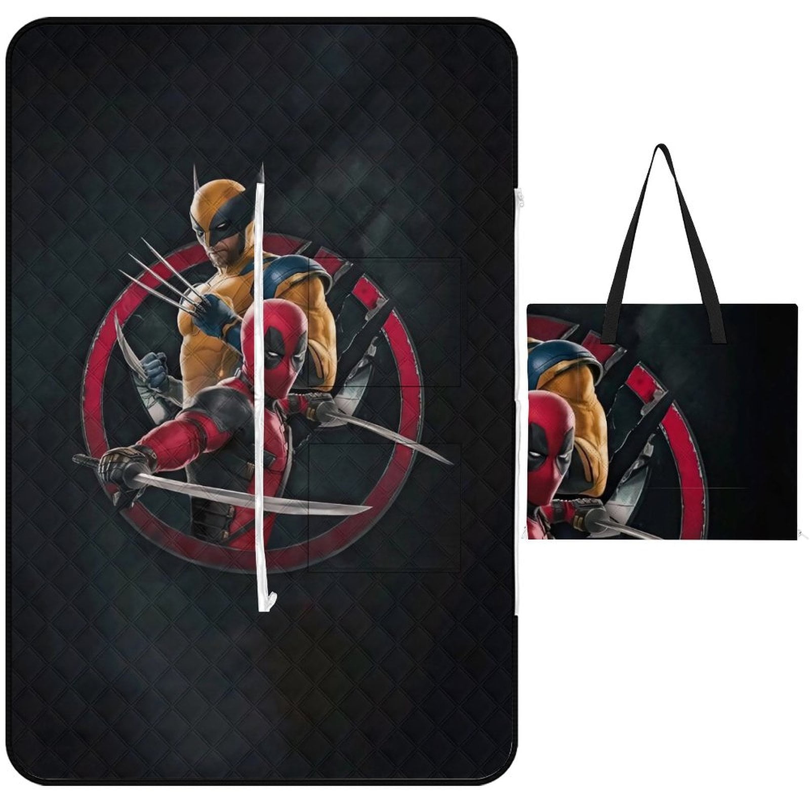 Spider-Man Extra Large Picnic Blanket Waterproof,59"x 39"Foldable ...