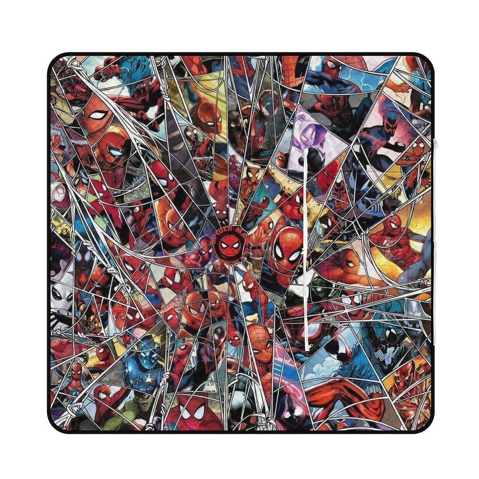 Spider-Man Extra Large Picnic Blanket Waterproof,59"x 59"Foldable ...