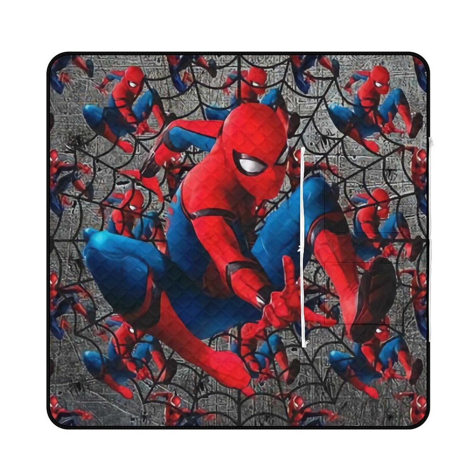 Spider-Man Extra Large Picnic Blanket Waterproof,59"x 59"Foldable ...