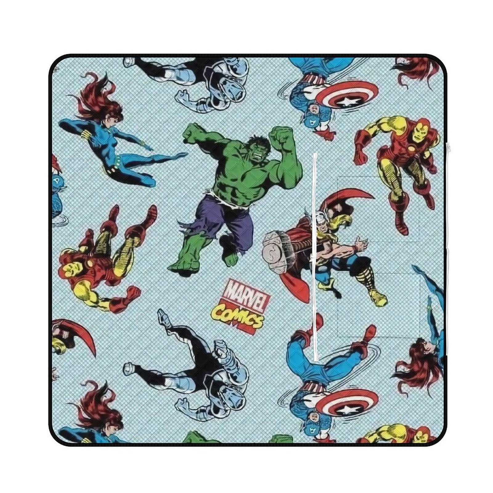 Spider-Man Extra Large Picnic Blanket Waterproof,59"x 59"Foldable ...