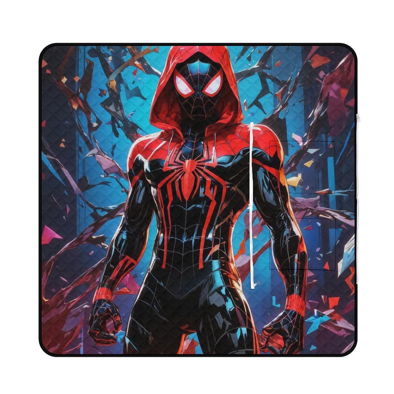 Spider-Man Extra Large Picnic Blanket Waterproof,59"x 59"Foldable ...