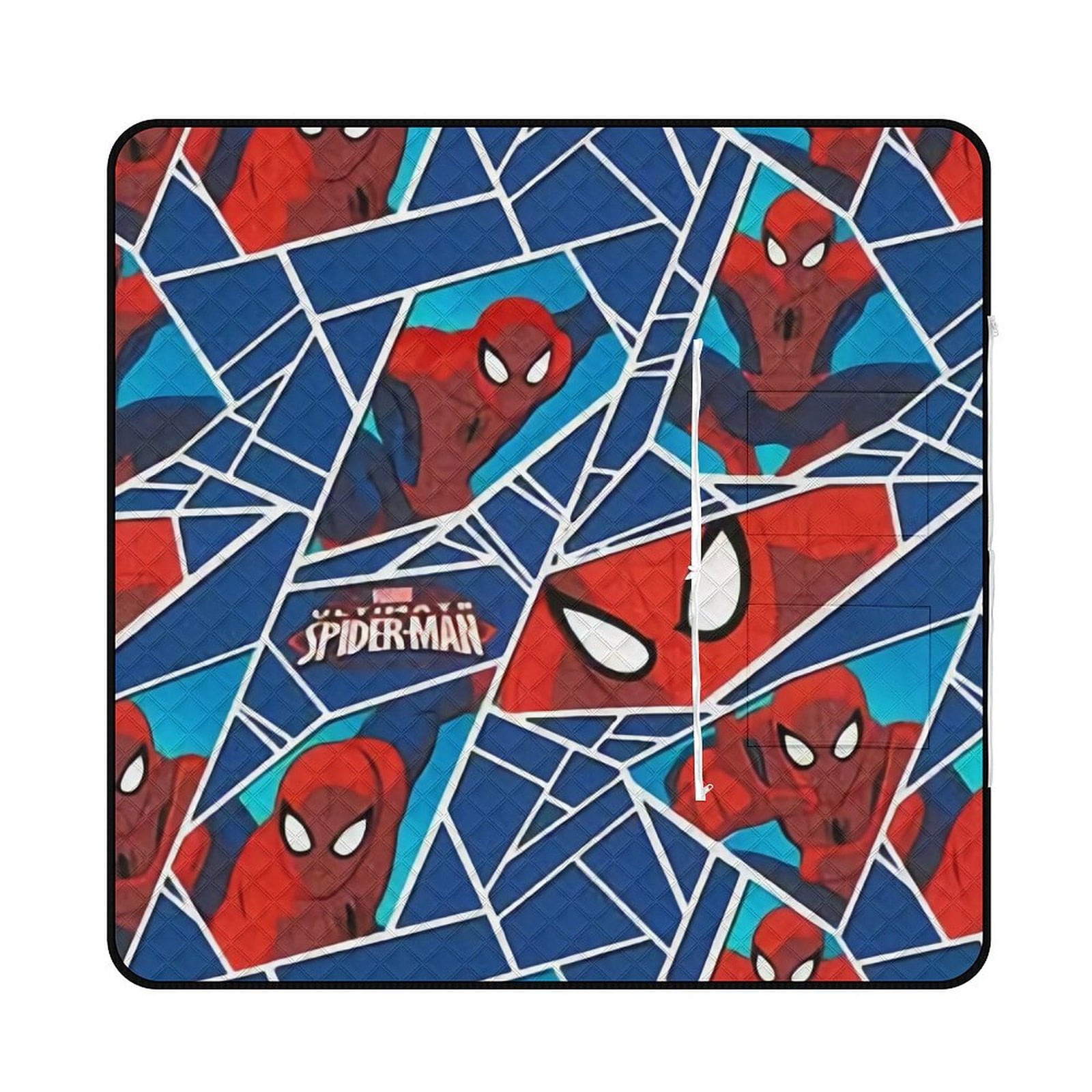 Spider-Man Extra Large Picnic Outdoor Blanket,59 x 59 Waterproof ...
