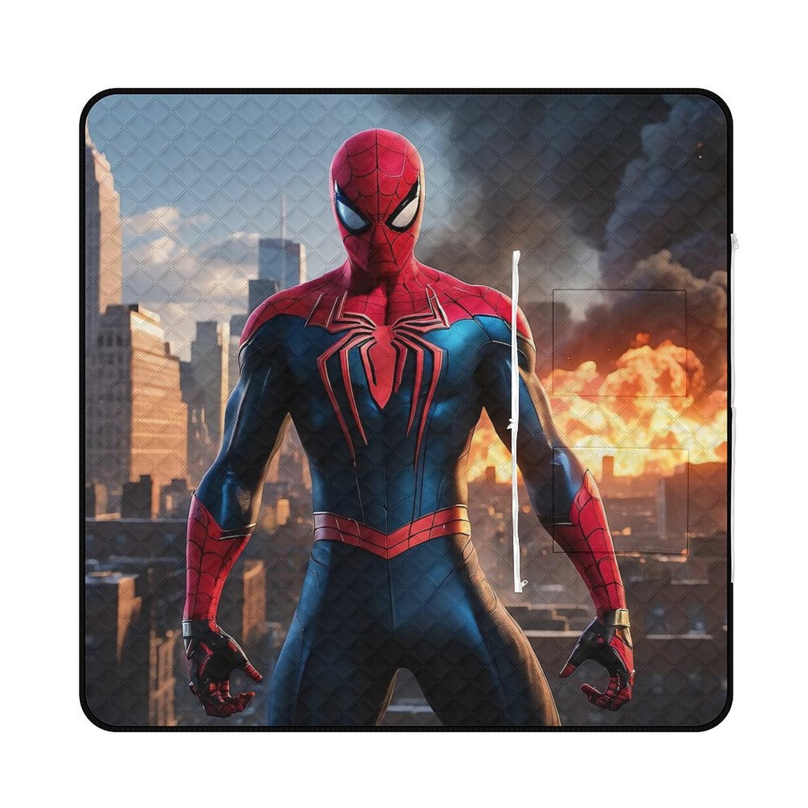 Spider-Man Extra Large Picnic Outdoor Blanket,59 x 59 Waterproof ...