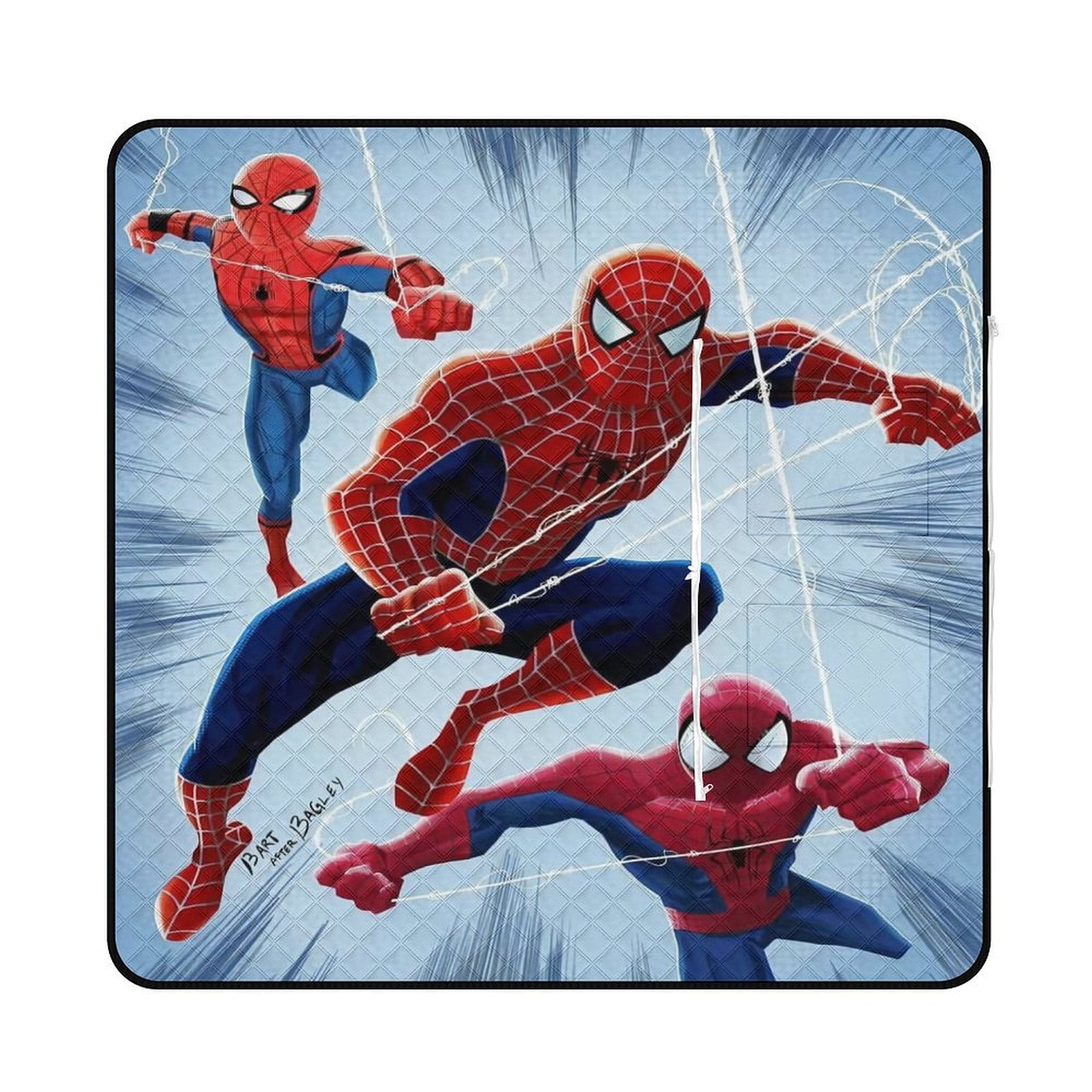 Spider-Man Extra Large Picnic Outdoor Blanket,59 x 59 Waterproof ...