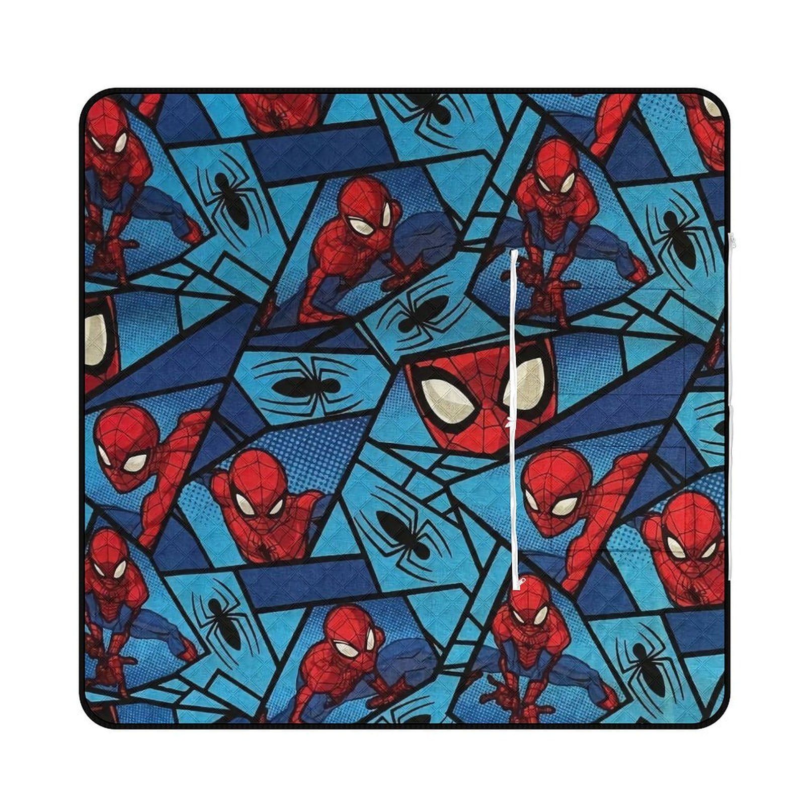 Spider-Man Extra Large Picnic Outdoor Blanket,59 x 59 Waterproof ...