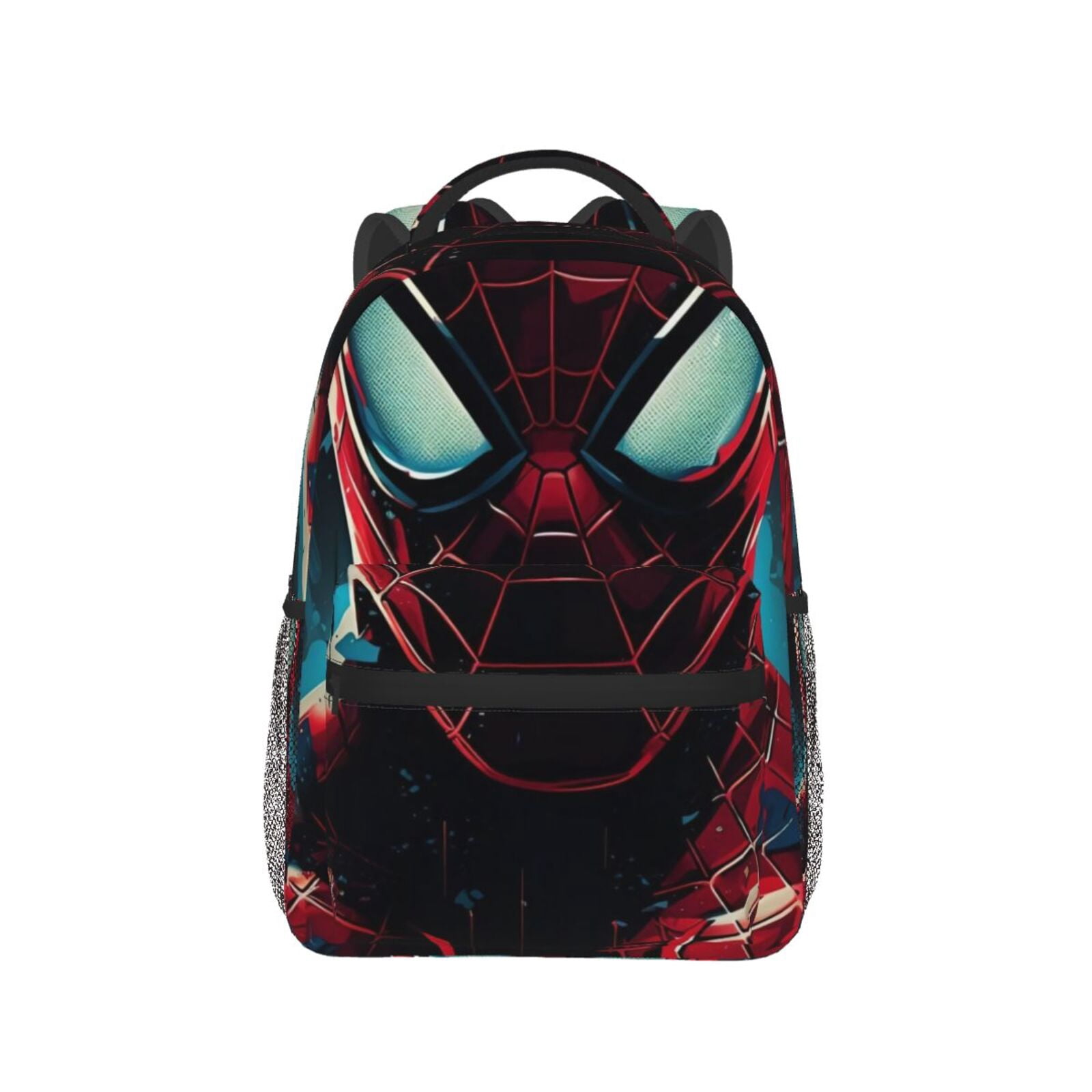 Spider-Man Face Backpack,Polyester Travel Backpack for Women Men ...