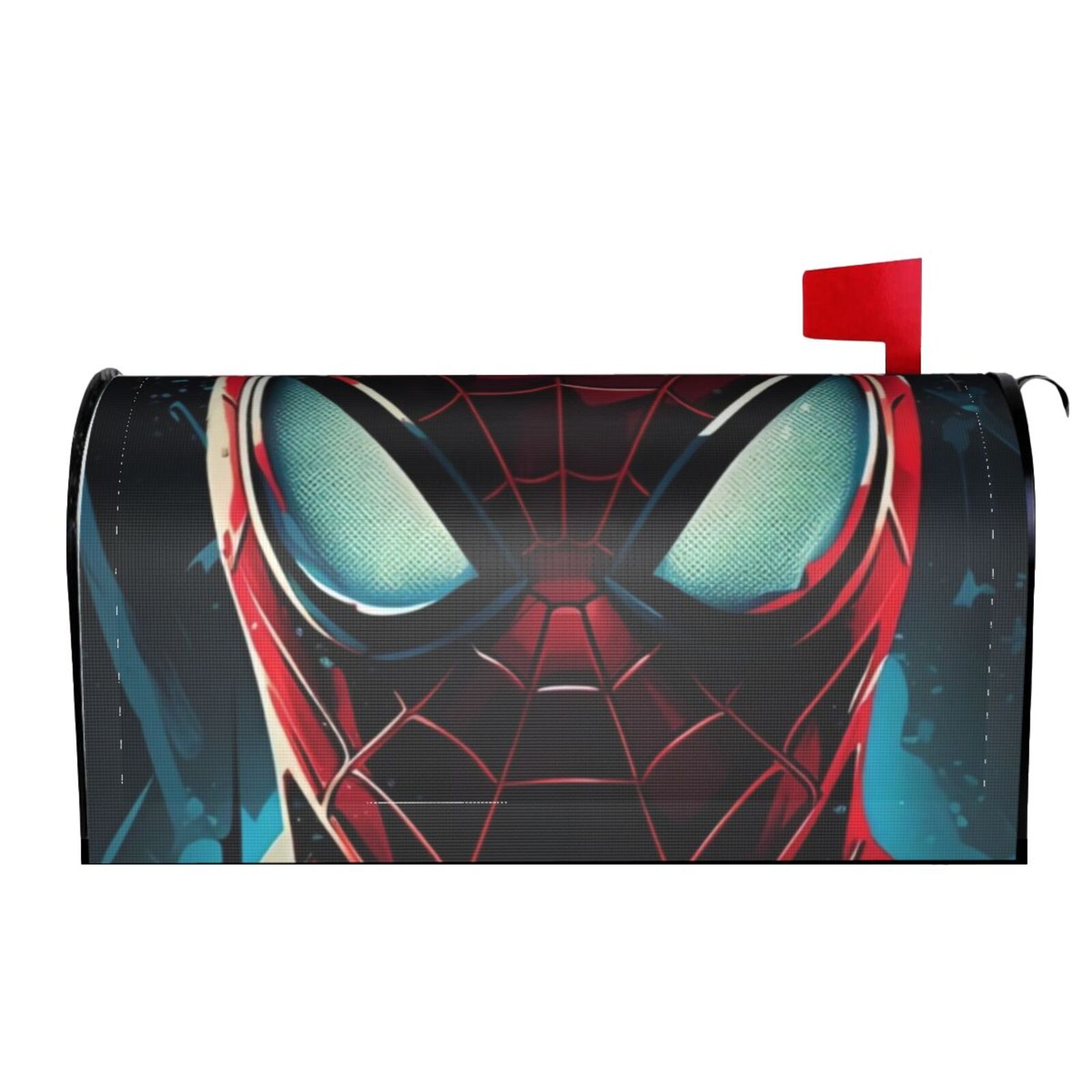 Spider-Man Face Cartoon Character Mailbox Cover Magnetic Standard Size ...