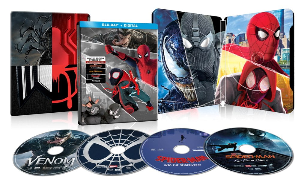 Spider-Man 4-Film Collection with Venom 2018 Blu-Ray Australia | Ubuy