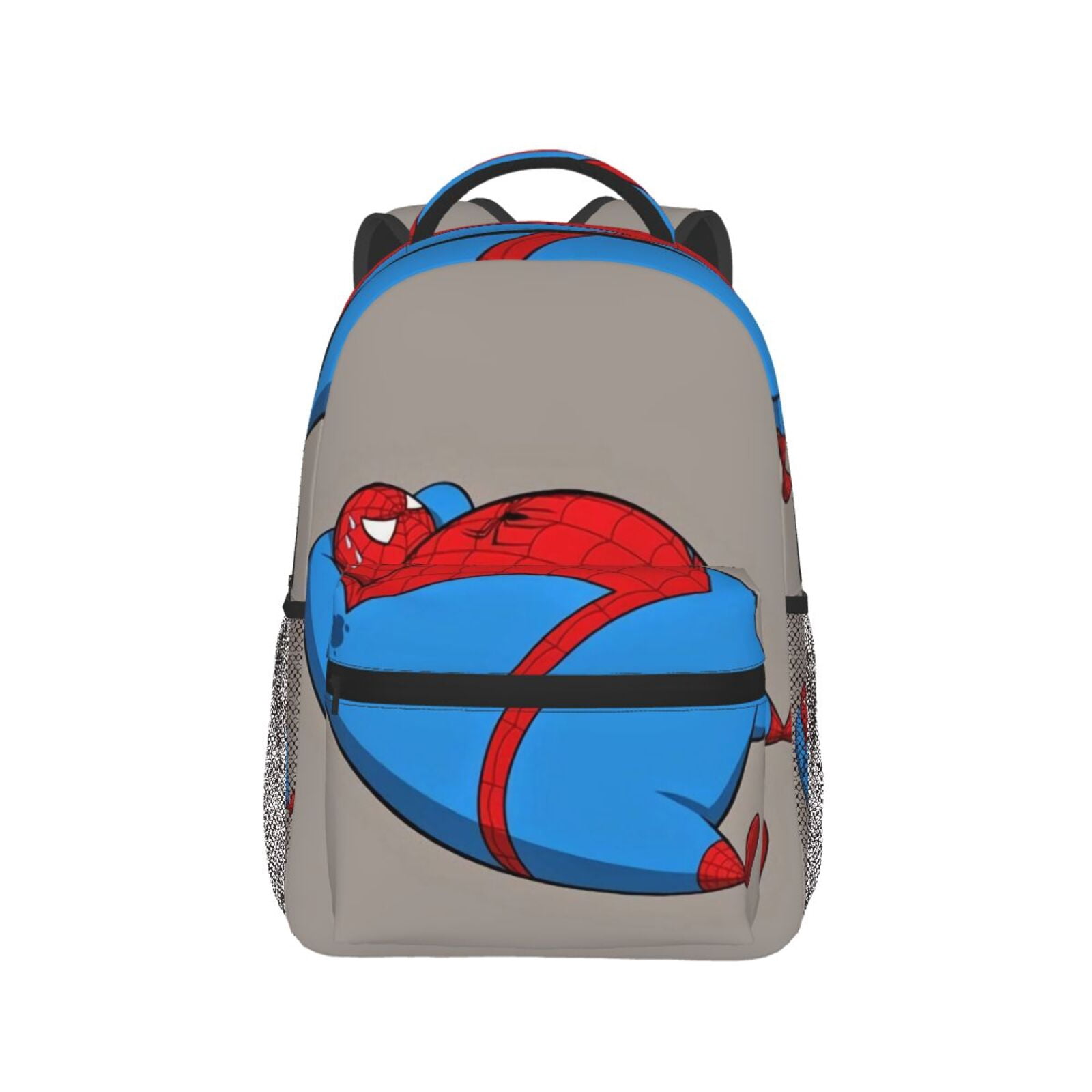 Spider-Man Fat Man Backpack,Fabric & PVC Backpack with Reinforced Strap ...