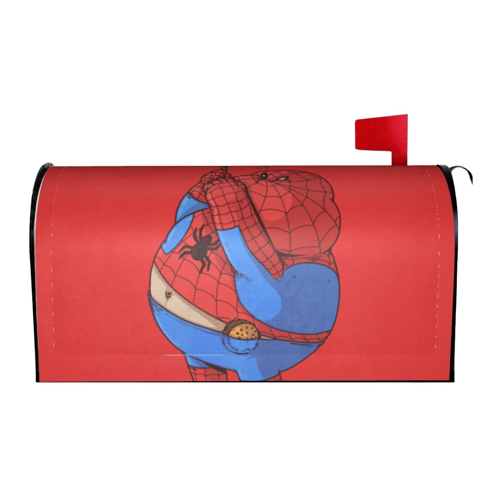 Spider-Man Fat Man2 Cartoon Character Mailbox Cover Magnetic Standard ...