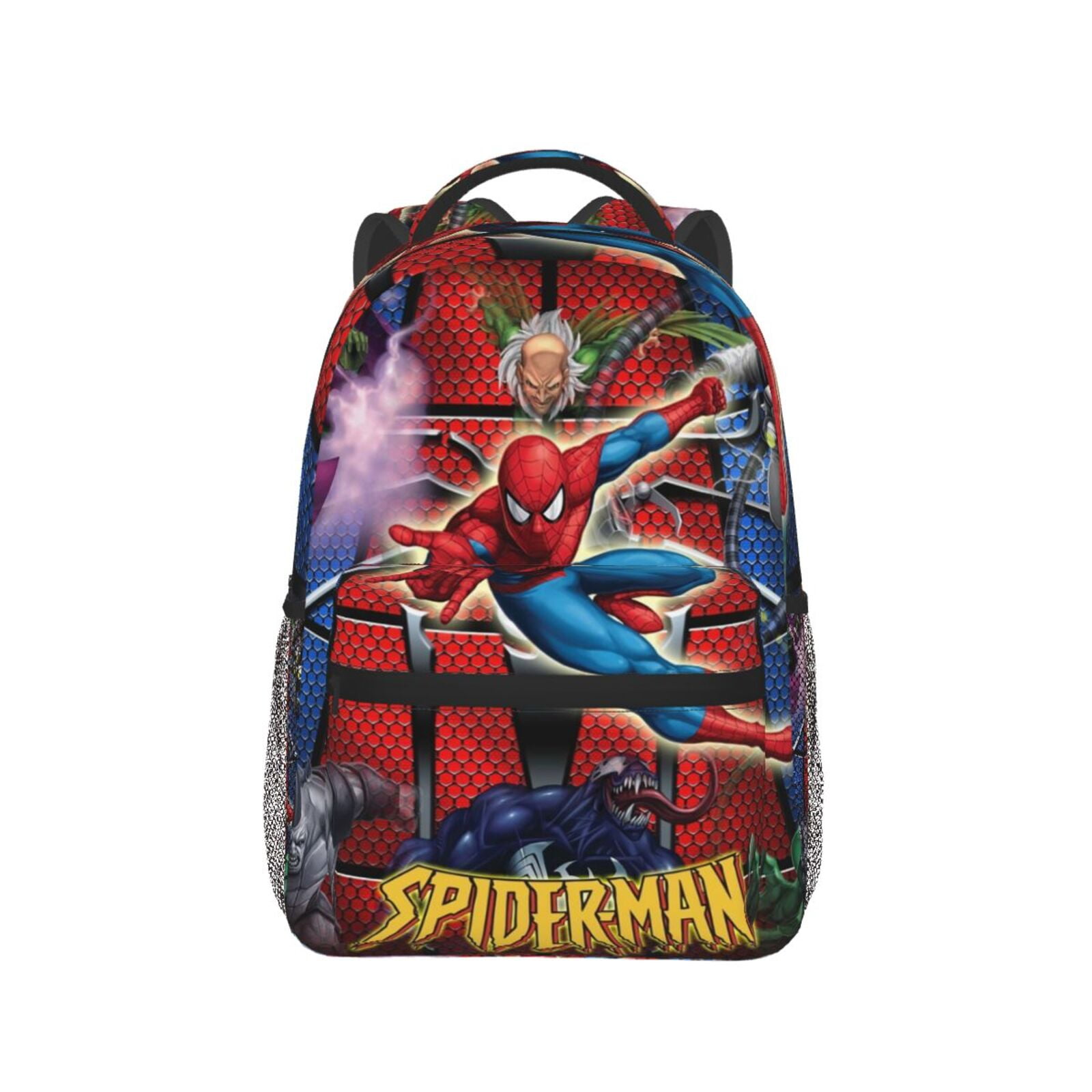 Spider-Man Fighting Backpack,Polyester Travel Backpack for Women Men ...
