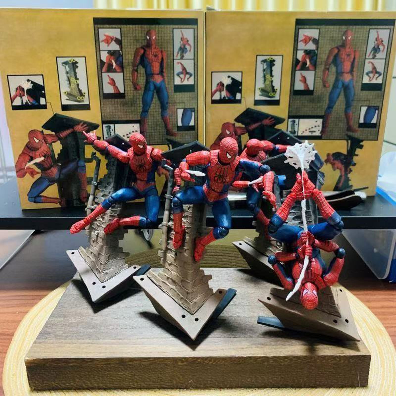 Spider--Man Figuarts Pre-painted Figure Super Heroes Figurines Cartoon ...