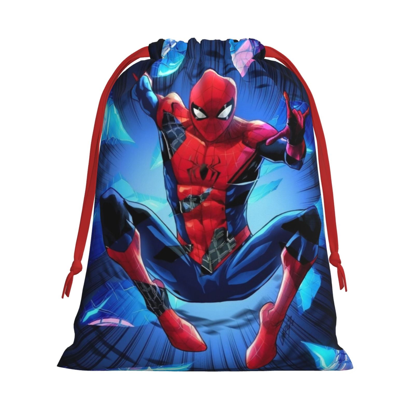Spider-Man Fragments. Christmas Gift Bags,Gift Bags,Drawstring ...