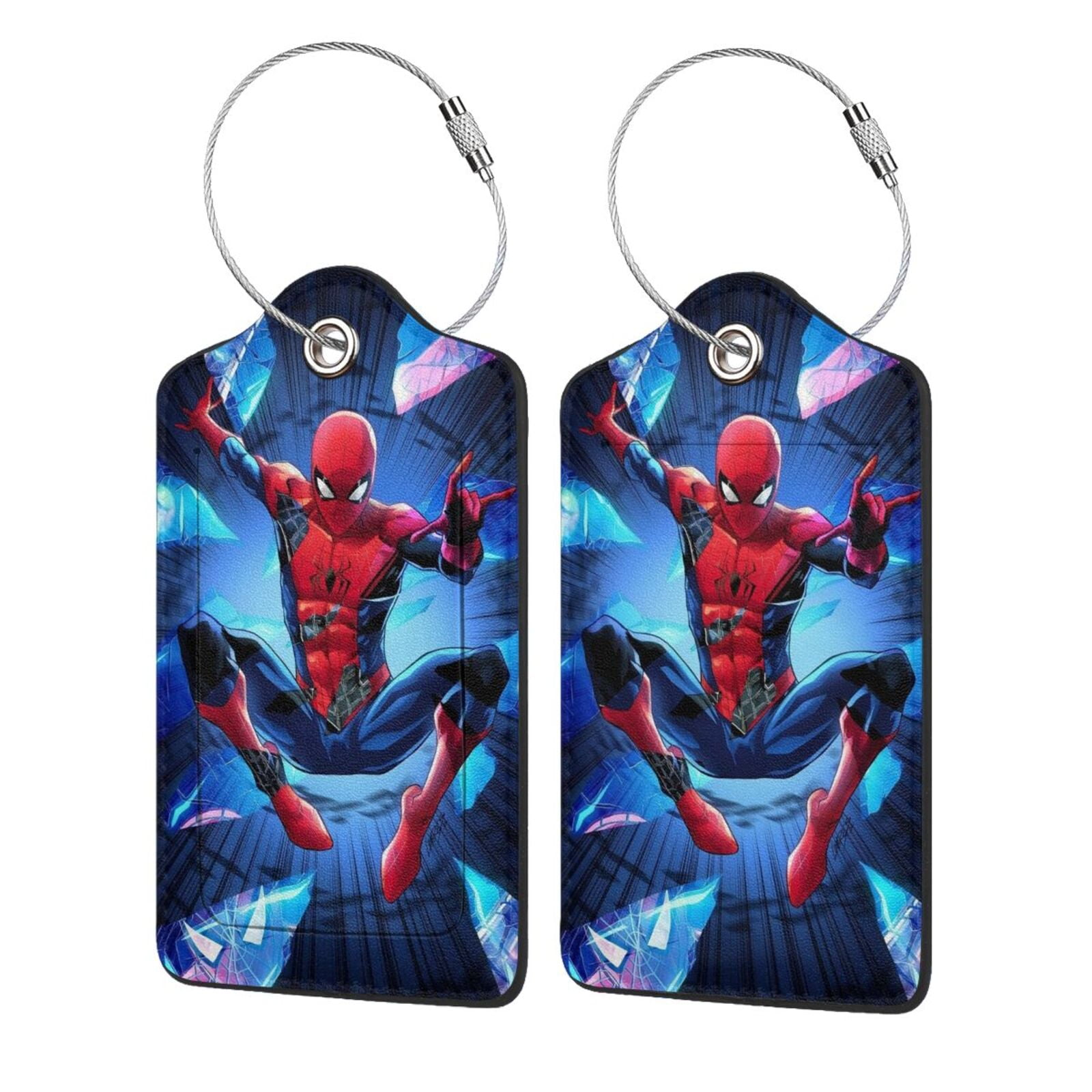 Spider-Man Fragments2. Luggage Tags for Suitcases Travel ID ...