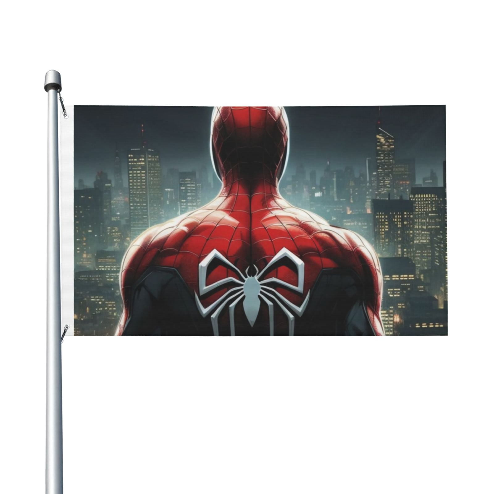 Spider-Man From Behind 3x5ft Face Flag Fade Proof Holiday Fall Flag ...