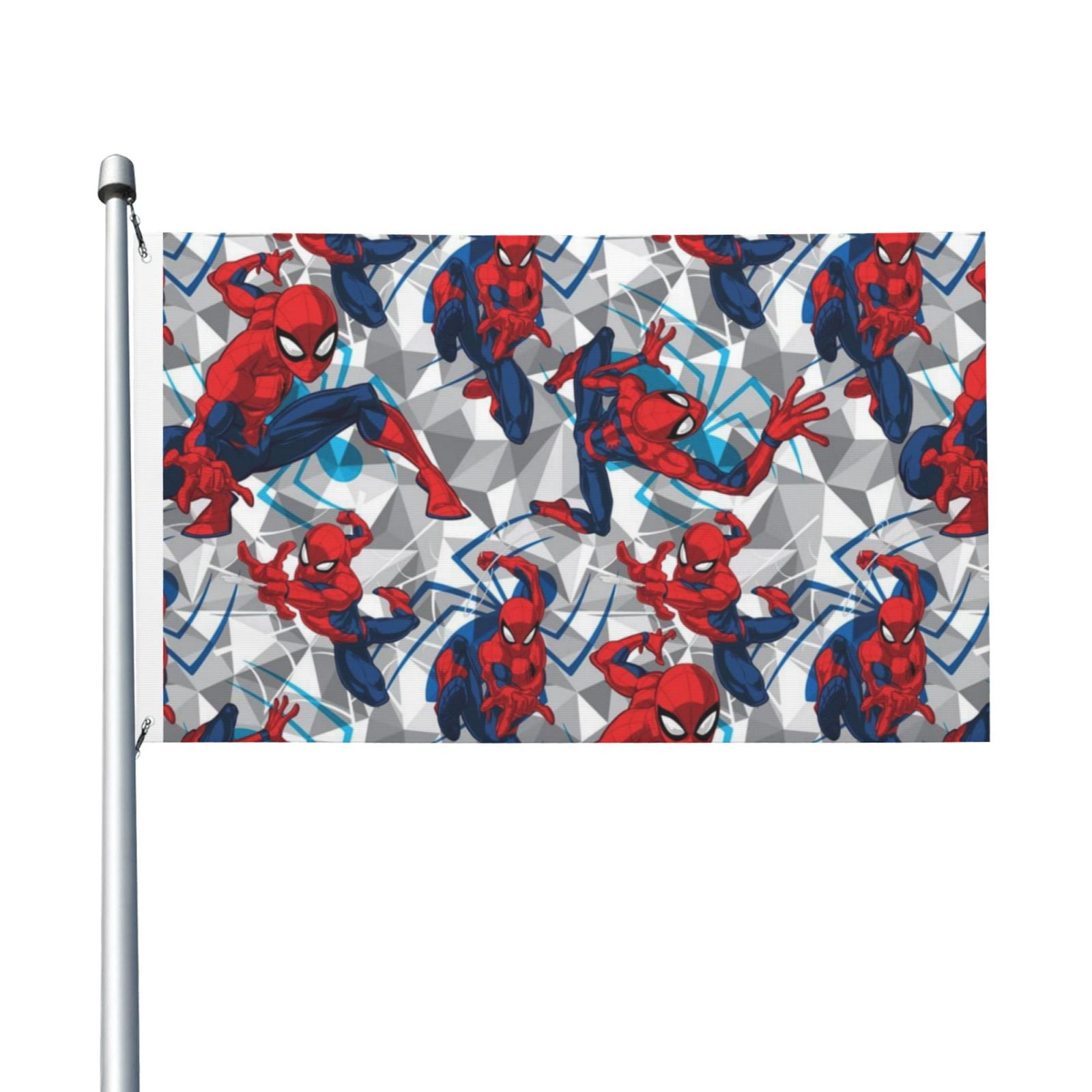 Spider-Man Geo Packed 3x5ft Face Flag Fade Proof Holiday Fall Flag ...