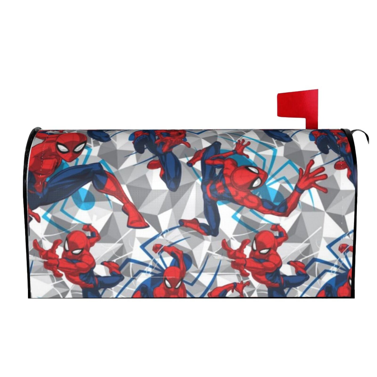 Spider-Man Geo Packed Cartoon Character Mailbox Cover Magnetic Standard ...