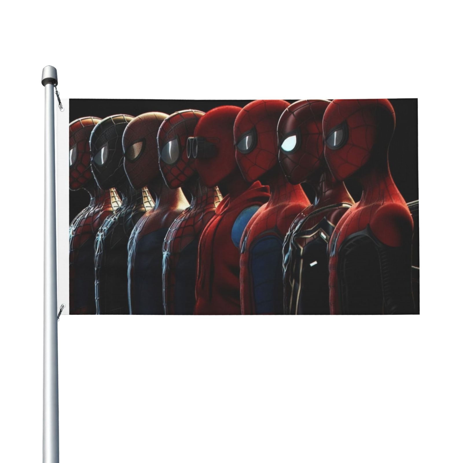 Spider-Man Ghost 3x5ft Face Flag Fade Proof Holiday Fall Flag Outdoor ...