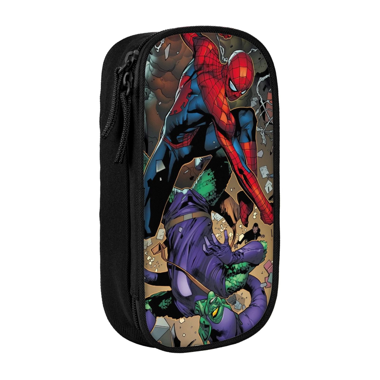 Spider-Man - Go Down Swinging Double Layer Large Capacity Pencil Bag ...