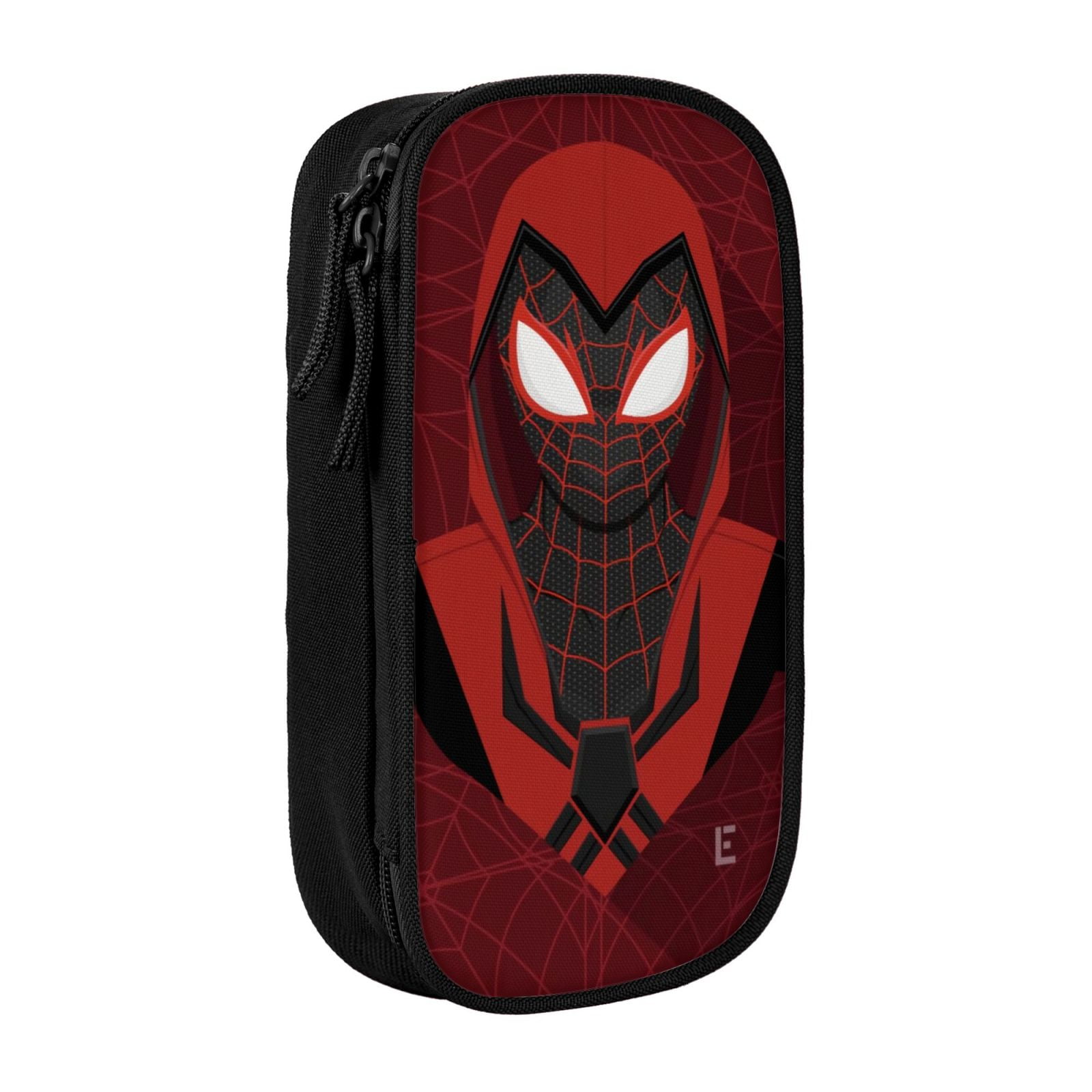 Spider-Man Head 0215 Double Layer Large Capacity Pencil Bag with Zipper ...