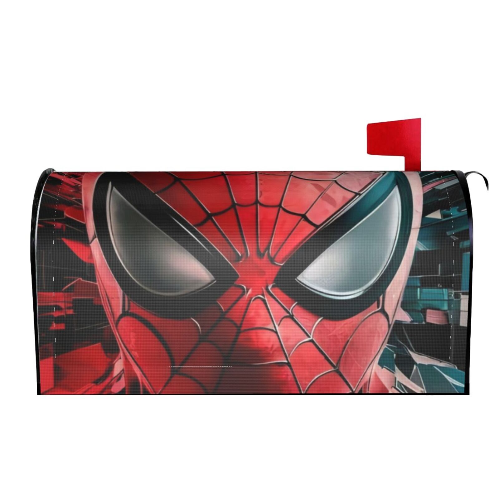 Spider-Man Head 032 Cartoon Character Mailbox Cover Magnetic Standard ...