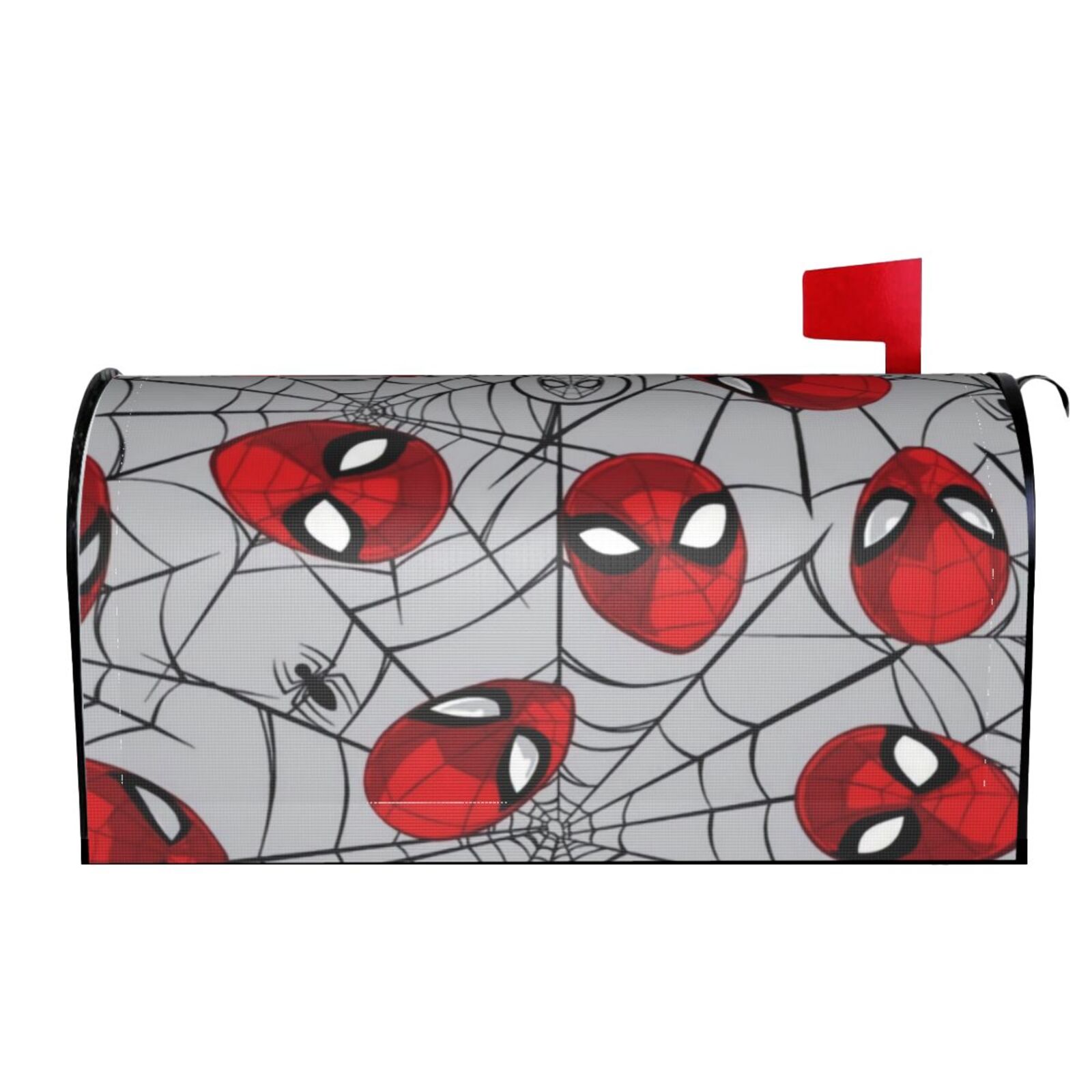 Spider-Man Head Cartoon Character Mailbox Cover Magnetic Standard Size ...