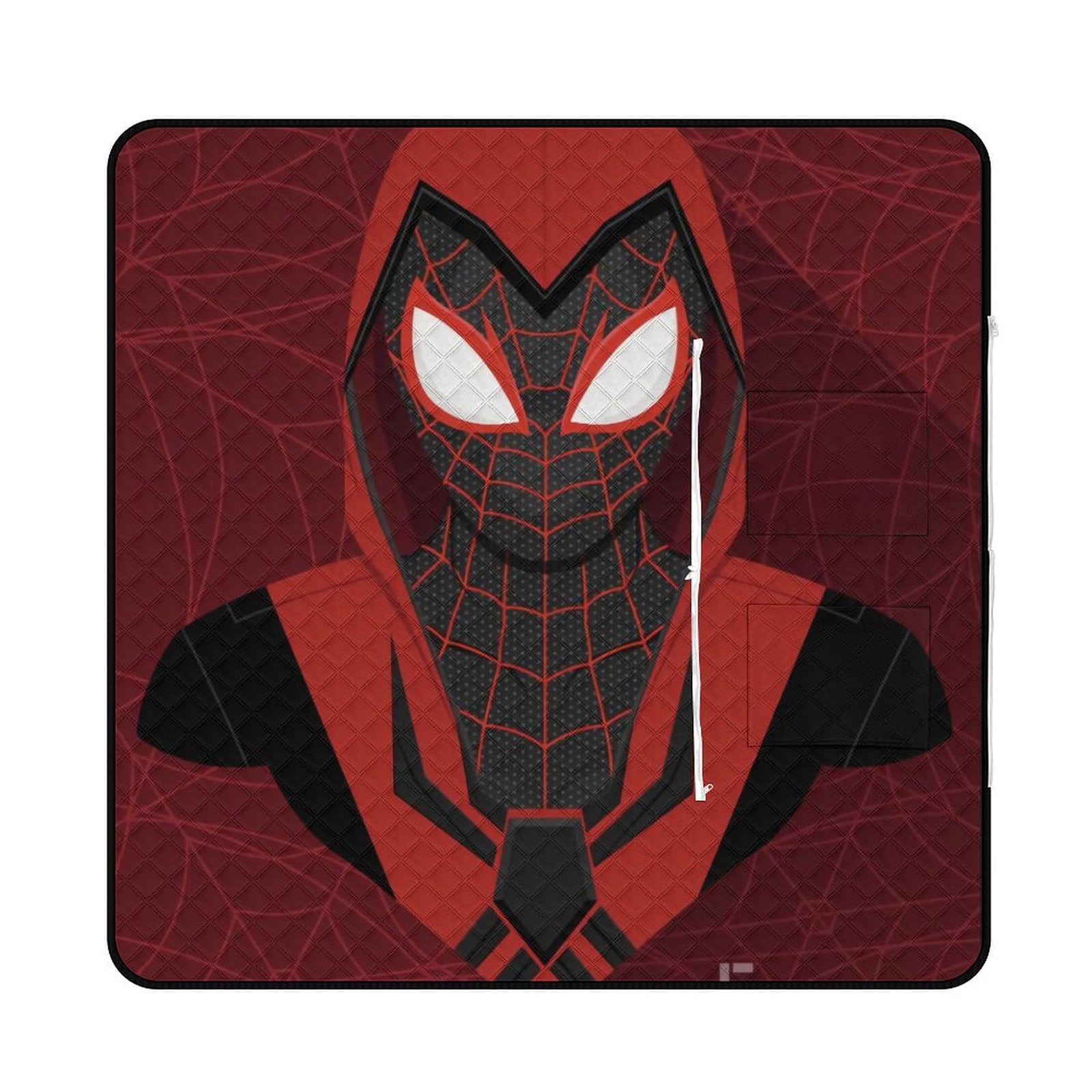 Spider-Man Head Picnic Blanket Outdoor Extra Large Picnic Mat 59"X59 ...
