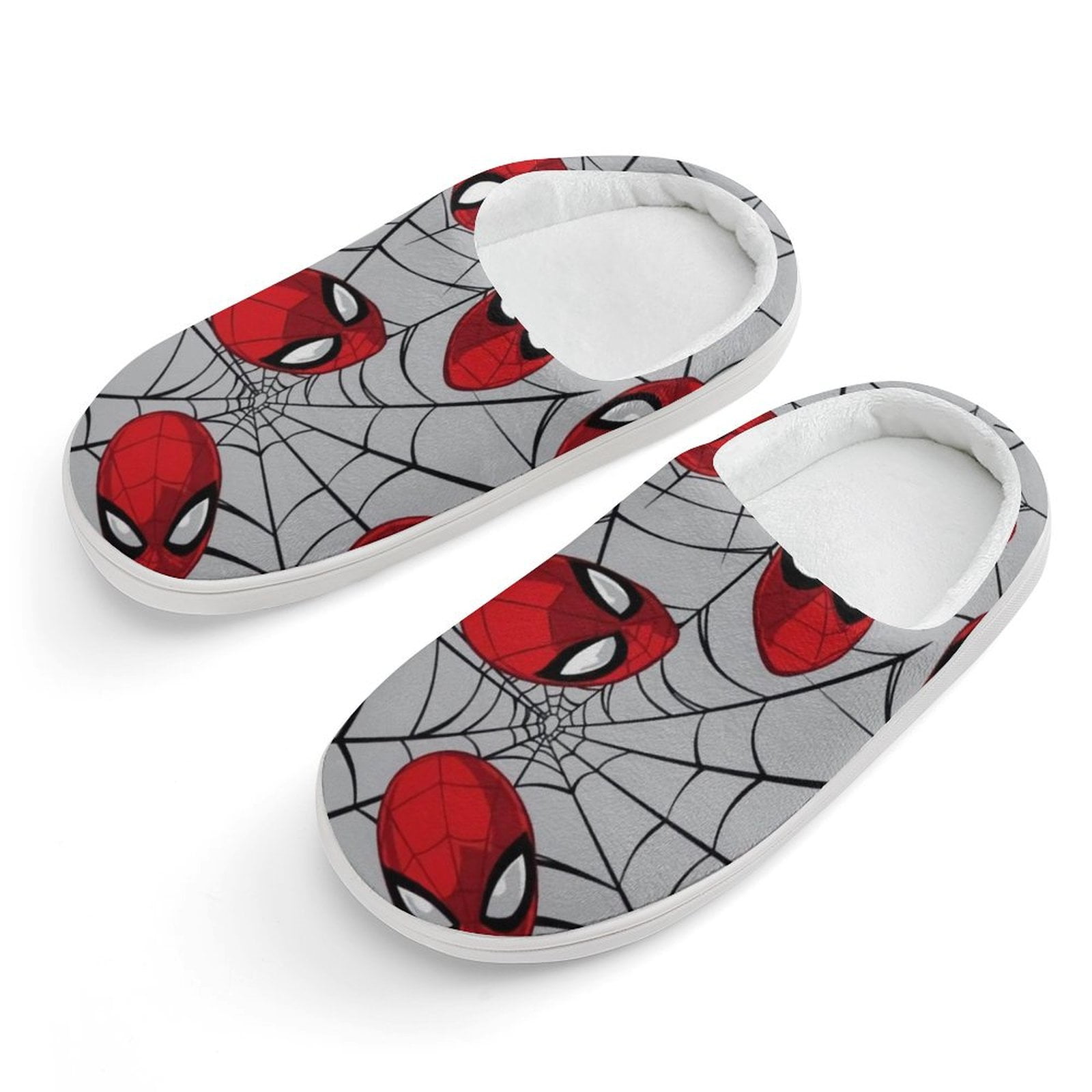 Spider-Man Head Slippers for Kids Girls Boys,Soft Plush Cute Slippers ...