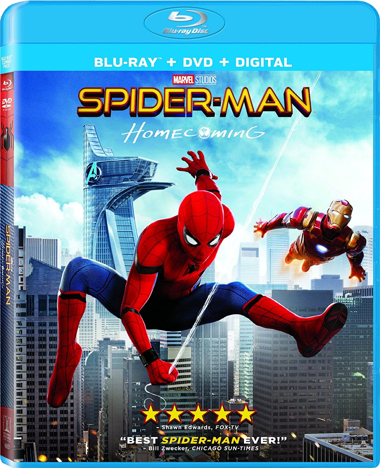 Marvel's Spider-Man Homecoming: Blu-ray + DVD Movie - Walmart.com