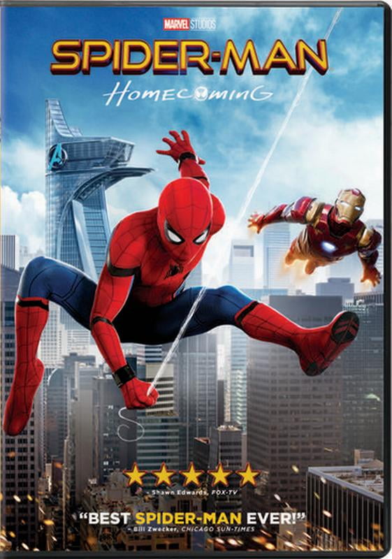 Pre-Owned Spider-Man: Homecoming (Dvd) (Good) - Walmart.com