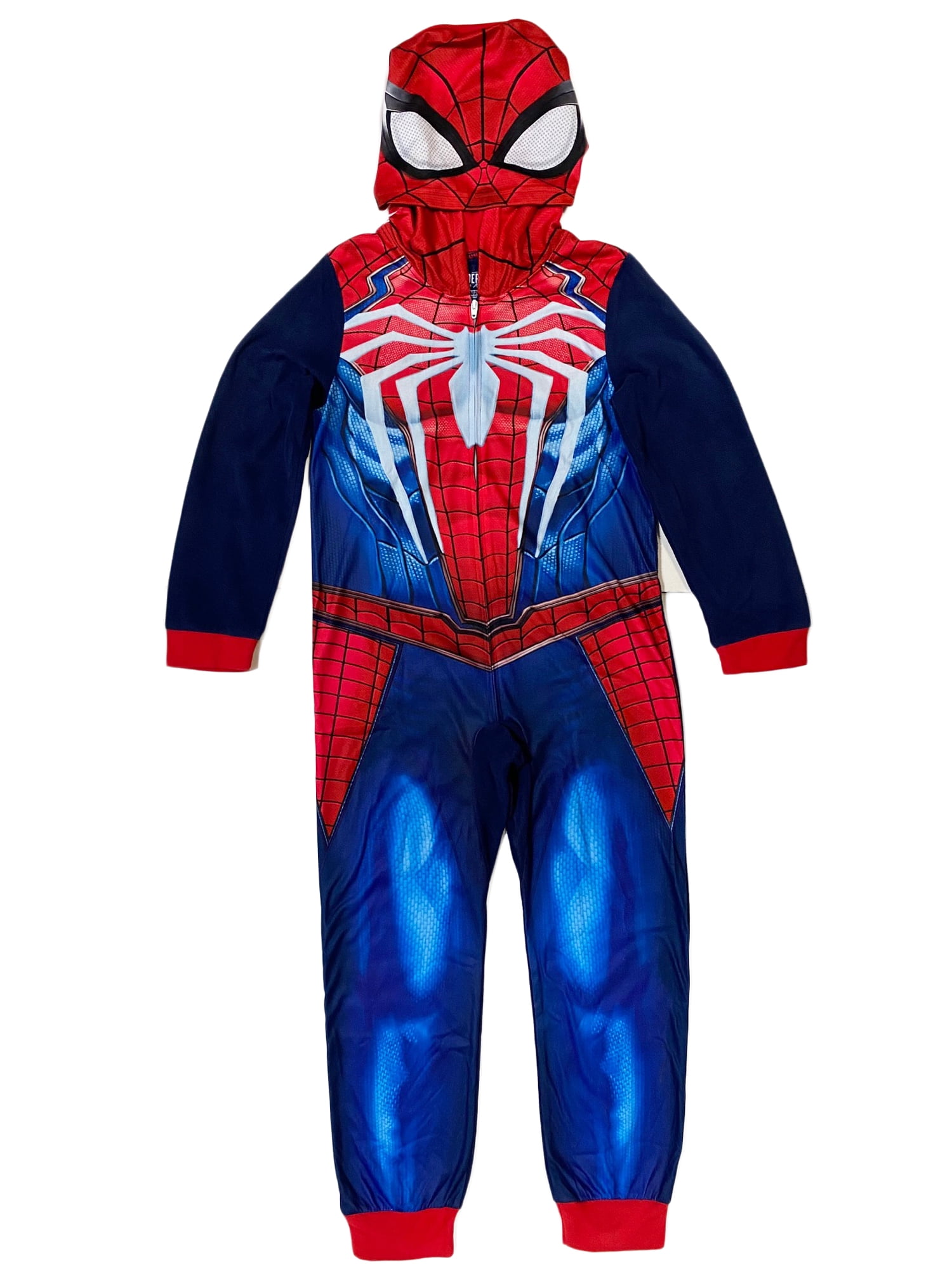 Spider-Man Hooded Blanket Sleeper Pajama (Big Boys) - Walmart.com