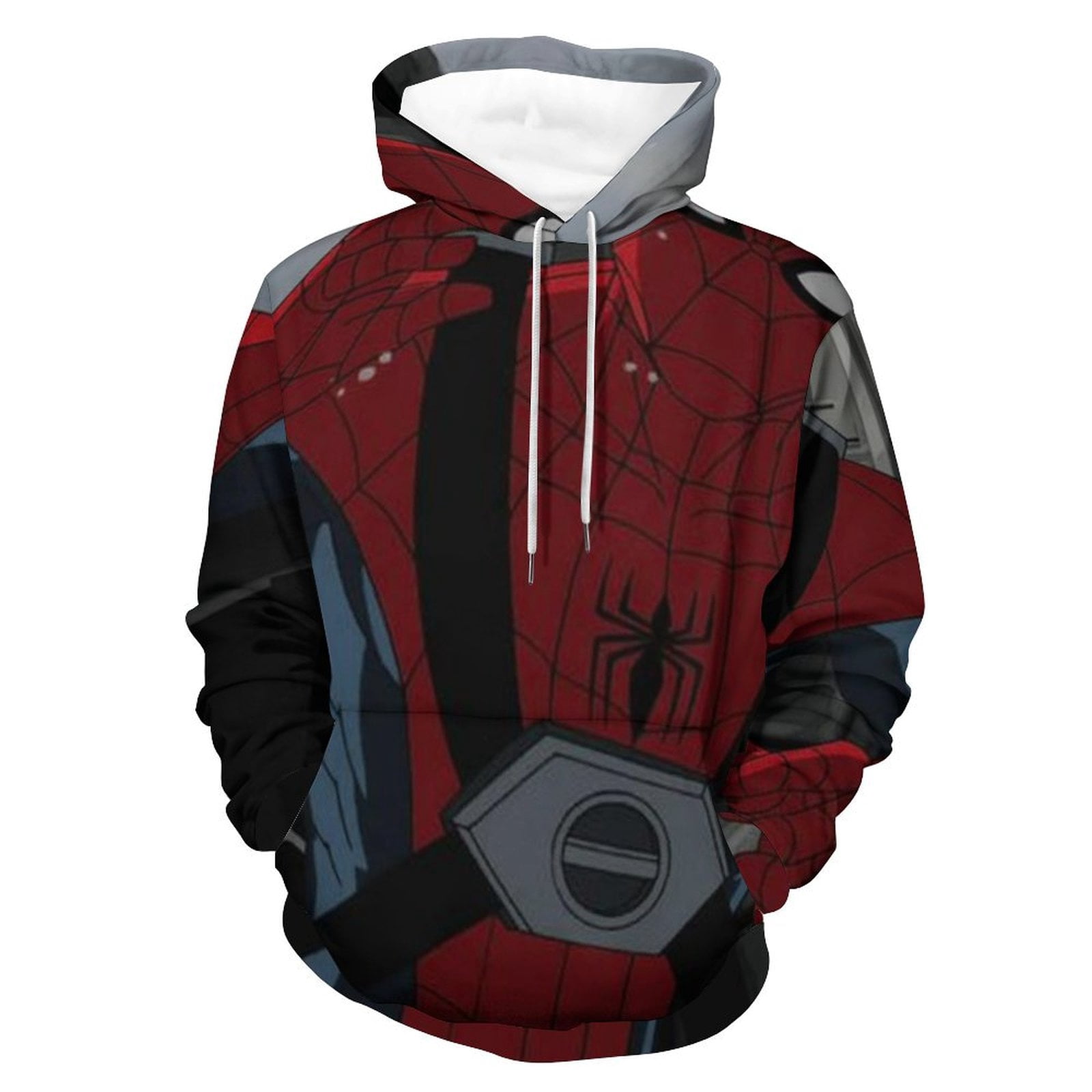 Spider-Man Hoodie with Pocket for Men Women Couple Gift - Walmart.com