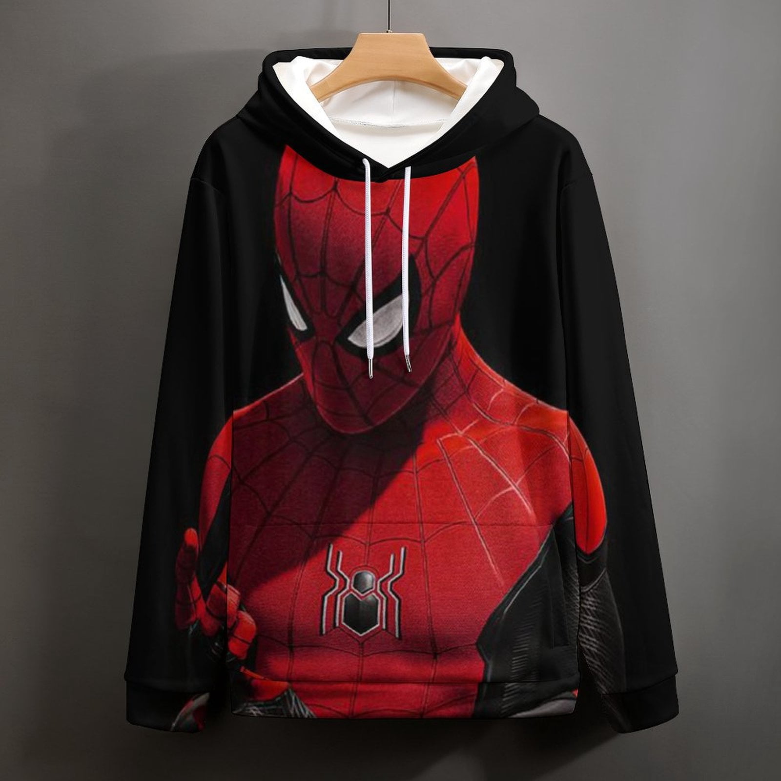 Spider Man Hoodie with Pocket Anime for Men Women Couple Gift - Walmart.com